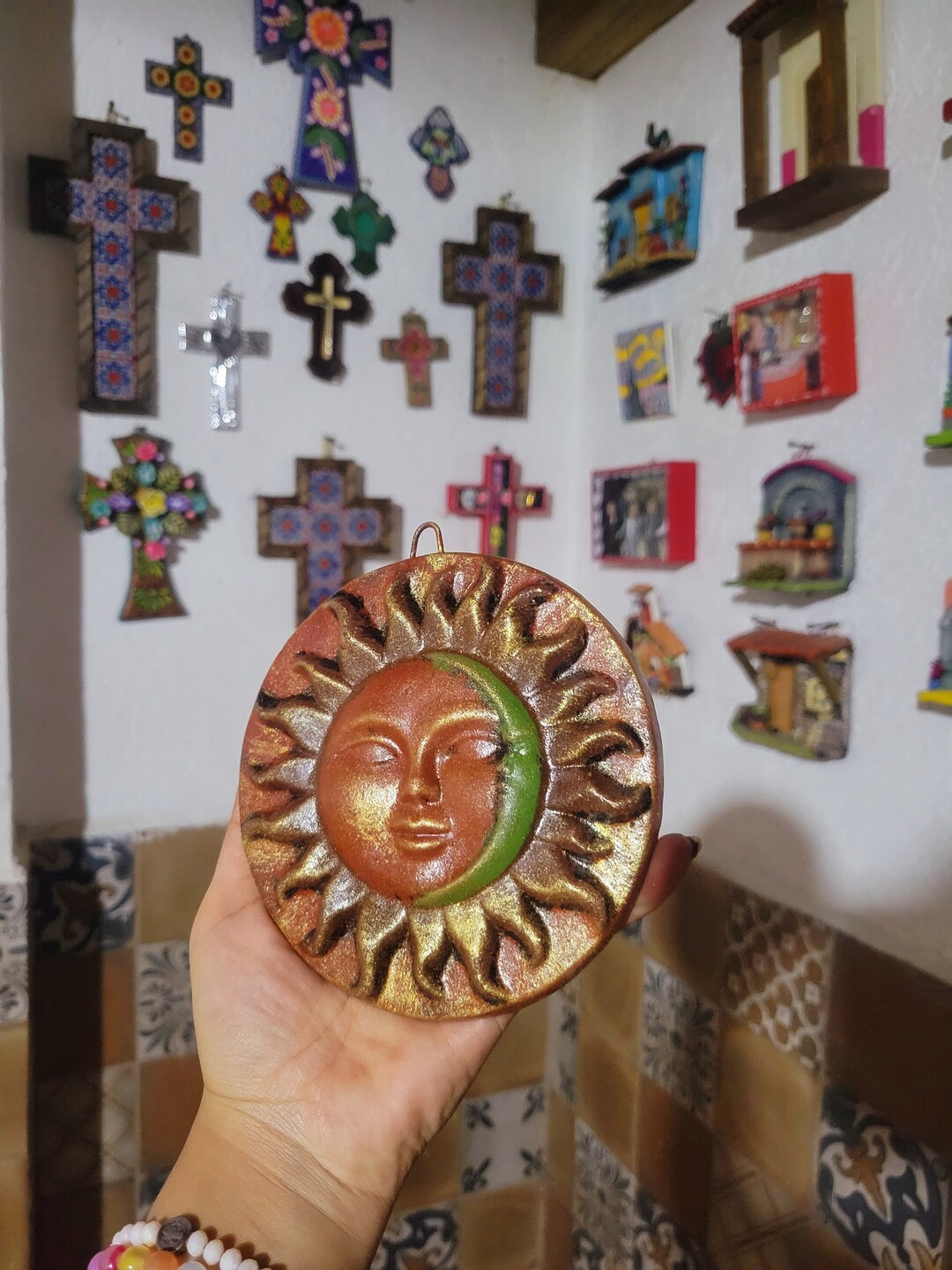 Barro Mexicano, Sol Y Luna, Eclipse Mexicano, - Etsy