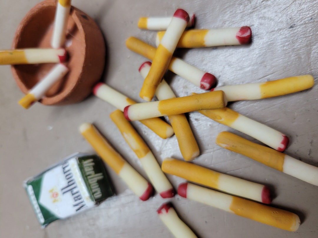 Cigars Mini Cigarettes Hand Made Cigarettes Altar Set of (3) - Etsy