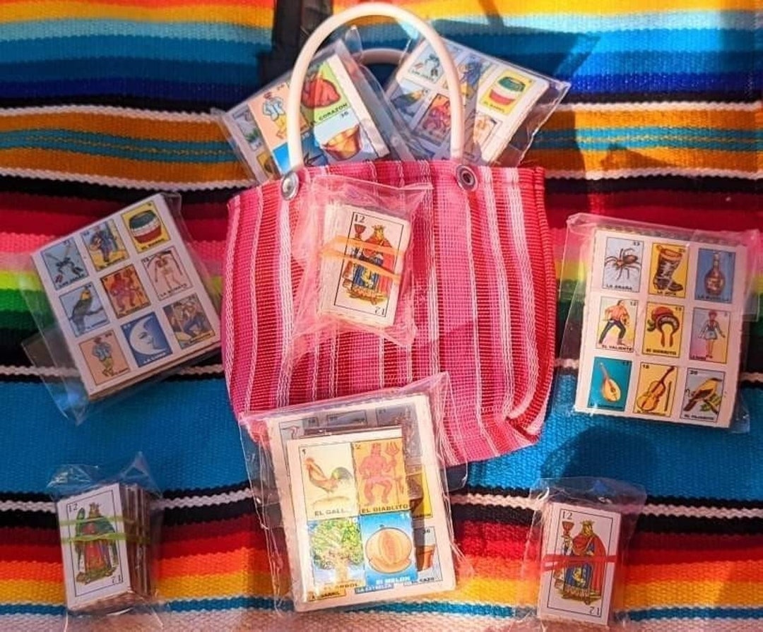 Mini Mexican Loteria 6 Players Hand Made Made in Mexico Guadalajara ...