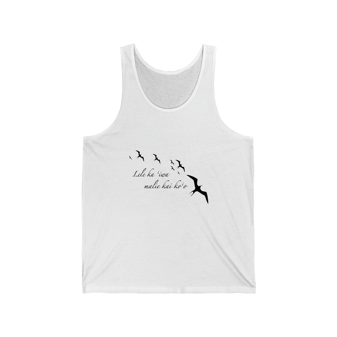 Iwa Bird Hawaiian Island Tank, Hawaiian Frigate Bird Tanktop, Hawaiian ...