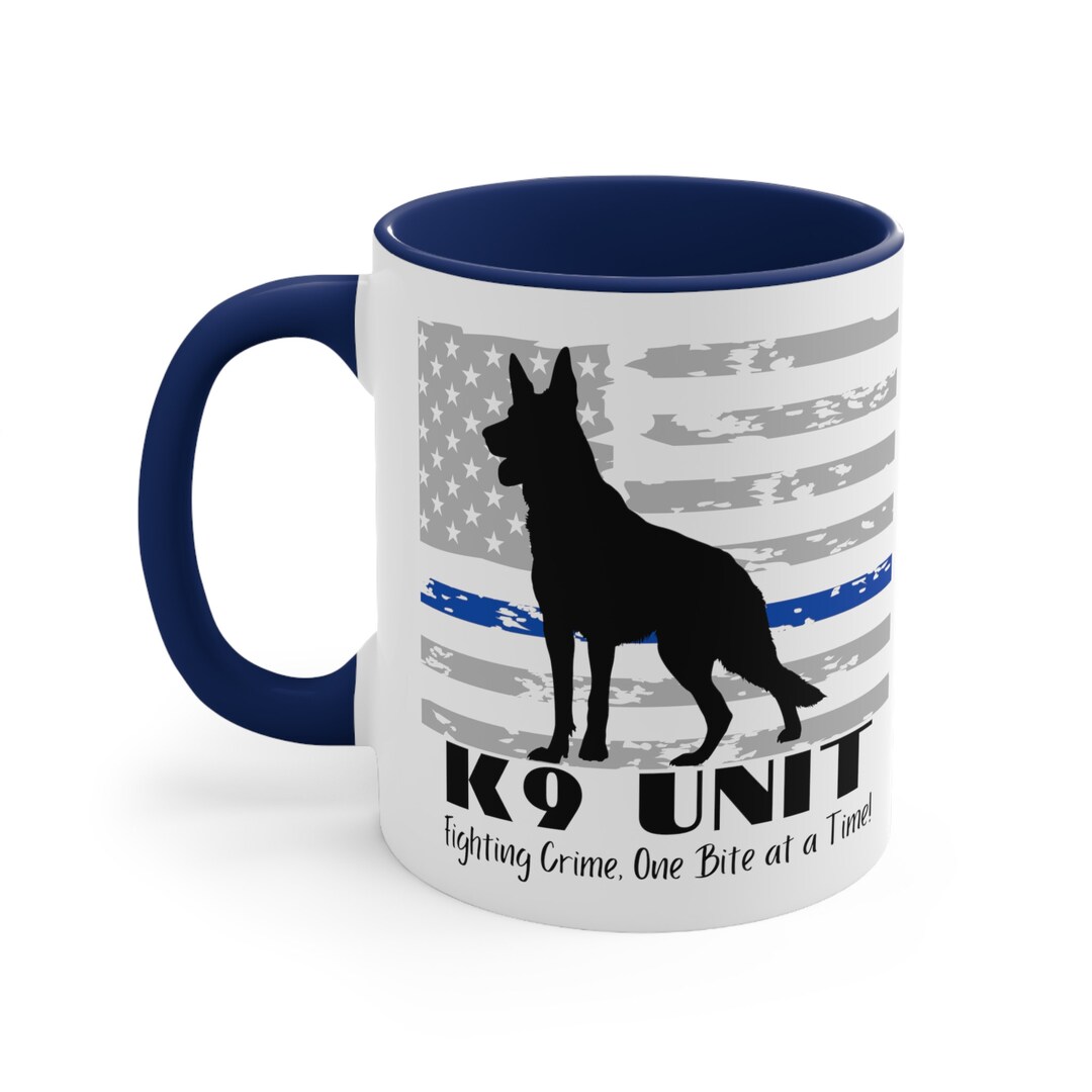 German Shepherd K9 Unit Coffee Cup, Police Dog Gift, K9 Handler Gift ...
