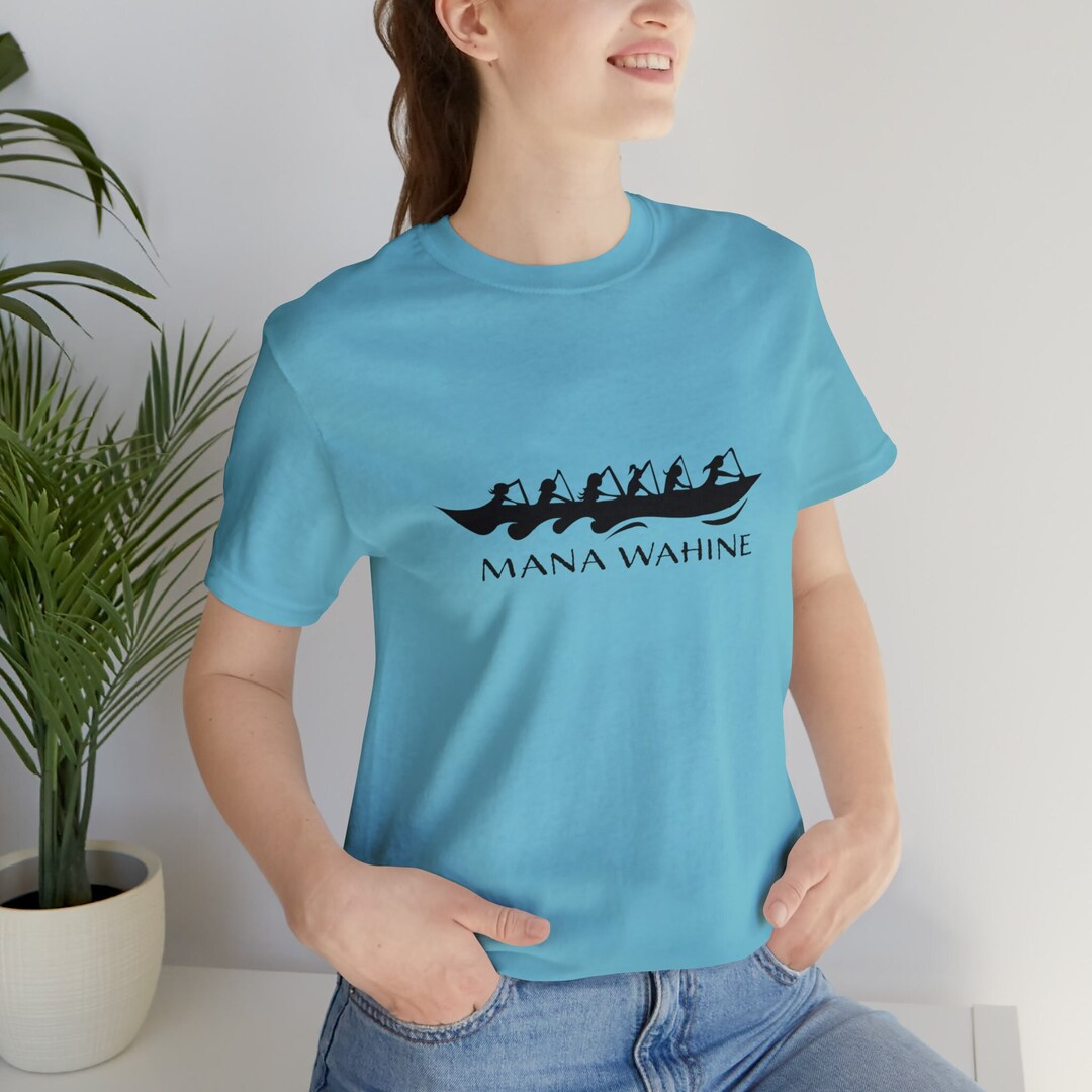 Mana Wahine OC6 Outrigger Canoe Tshirt, Wahine Paddling Gift , OC6 ...