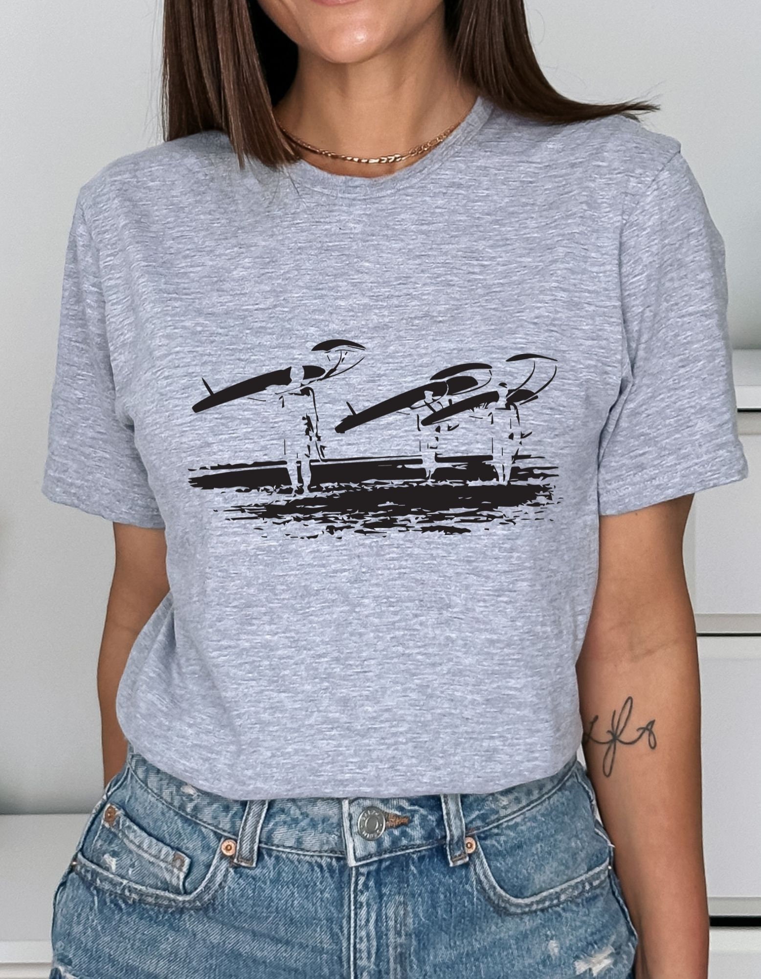 OC1 Outrigger Canoe Paddlers T-shirt, Mens Womens Kidspaddling Shirt ...