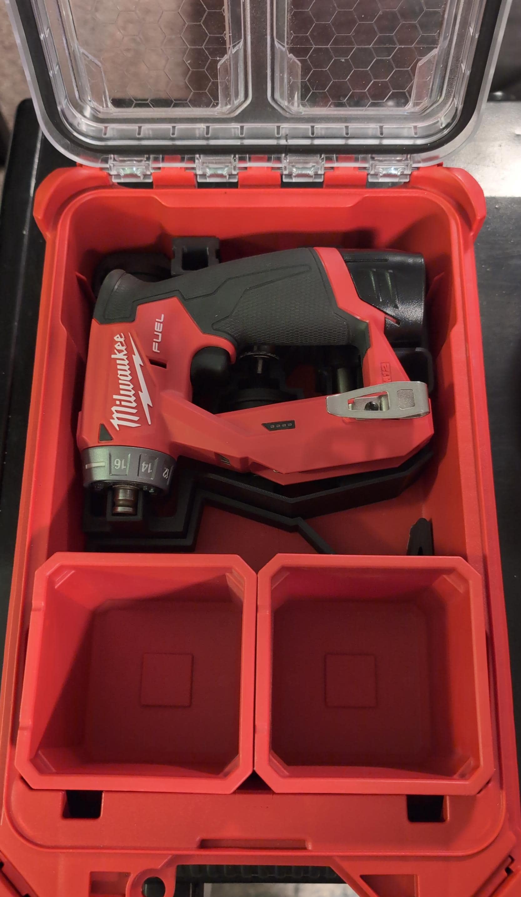 Milwaukee M12 Installation Drill/driver Packout Compact Organizer ...
