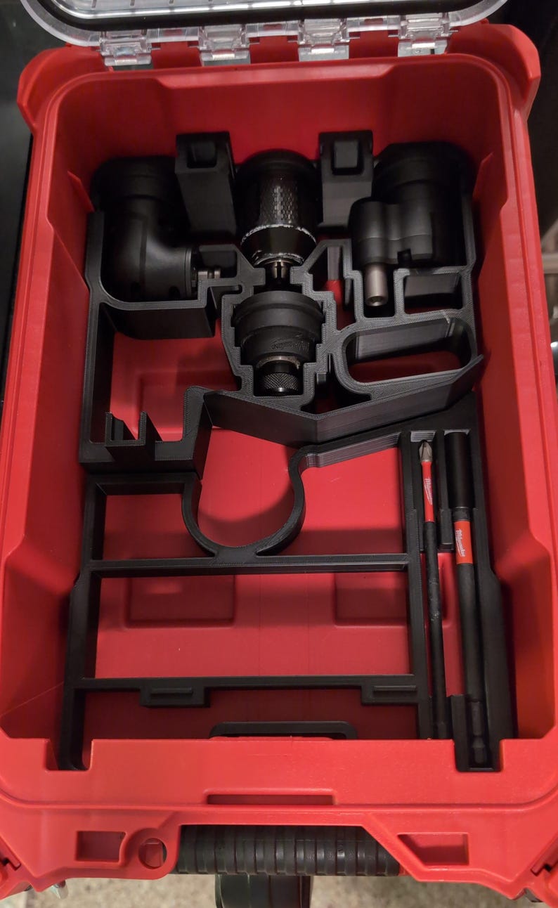 Milwaukee M12 Installation Drill/driver Packout Compact Organizer ...