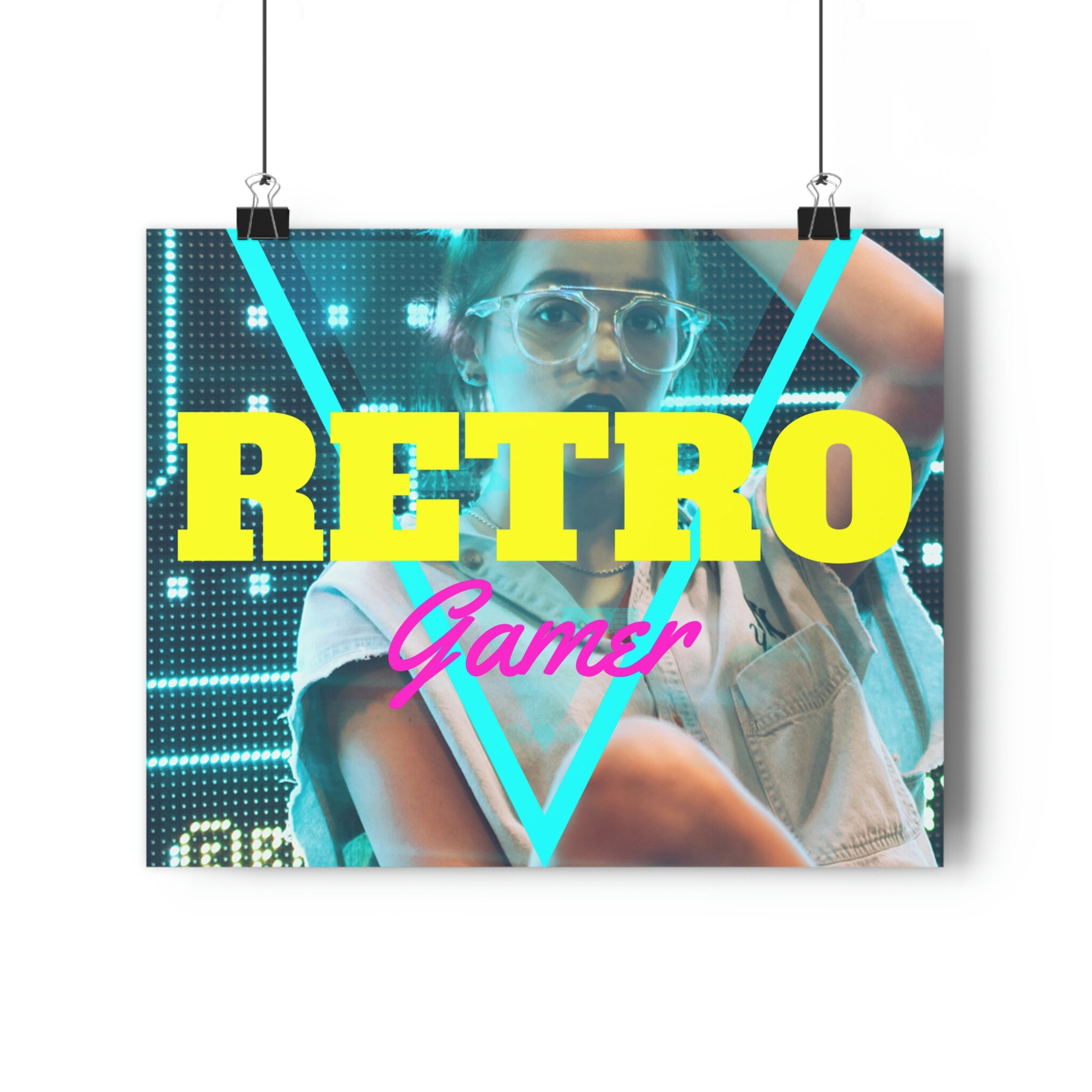 Retro Gamer Original Premium Poster - Etsy