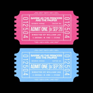 Downloadable, Digital Print, Vintage Movie Ticket Souvenir ...