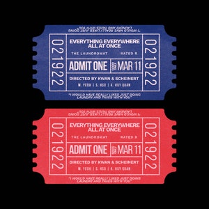 Downloadable, Digital Print, Vintage Movie Ticket Souvenir ...