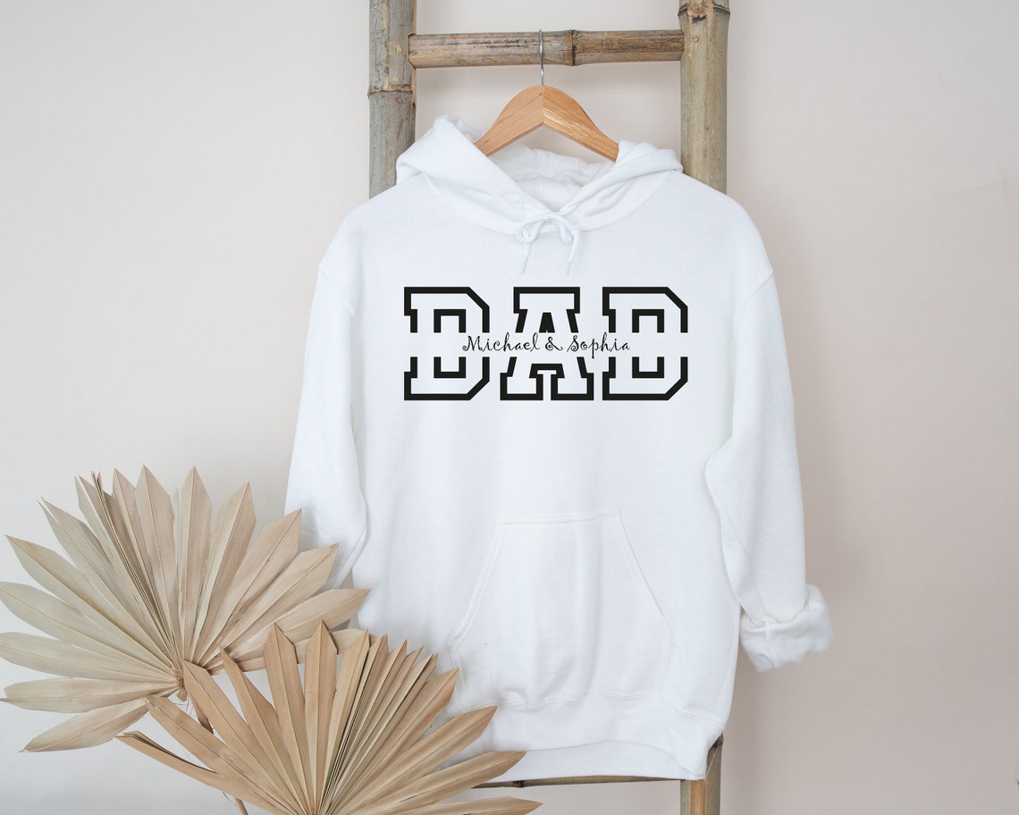 Personalized Dad Hoodies Custom Dada Hoodie Dad Hoodie With - Etsy