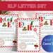 EDITABLE Elf Letter Elf Welcome Letter Elf Arrival Letter Elf Goodbye ...