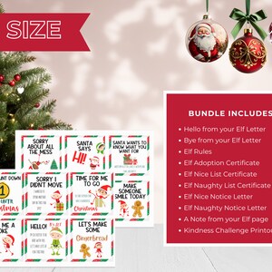 Elf Notes Printable Christmas Digital Instant Download Message From Elf ...