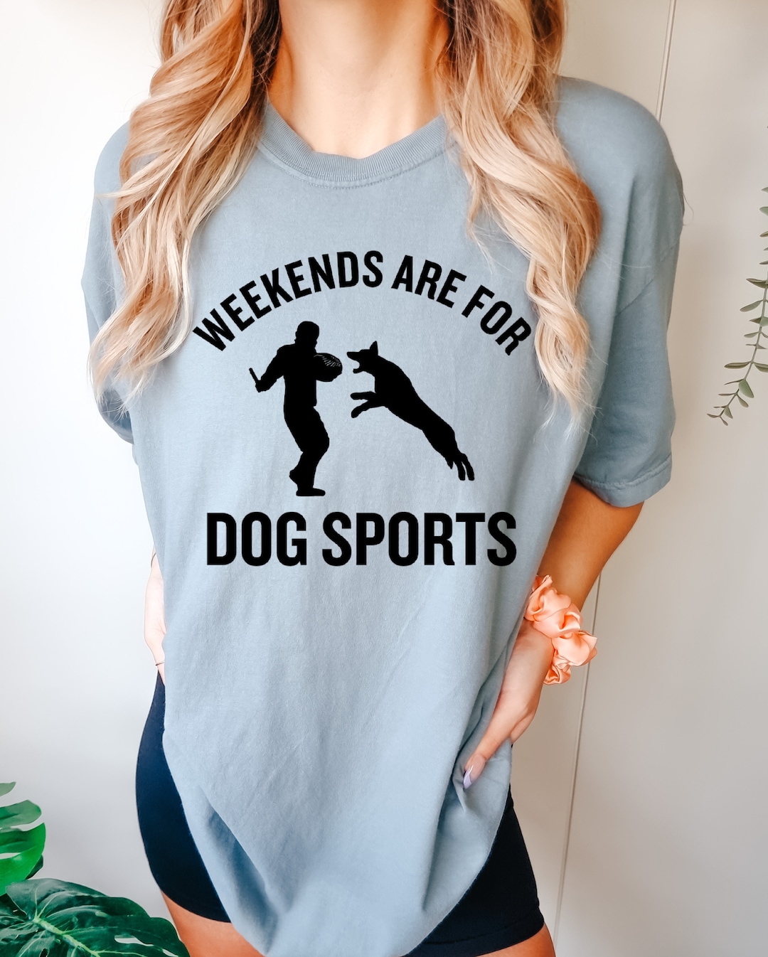 Weekends Sports Biting Dog Shirt for IGP Schutzhund T-shirt for Sport ...