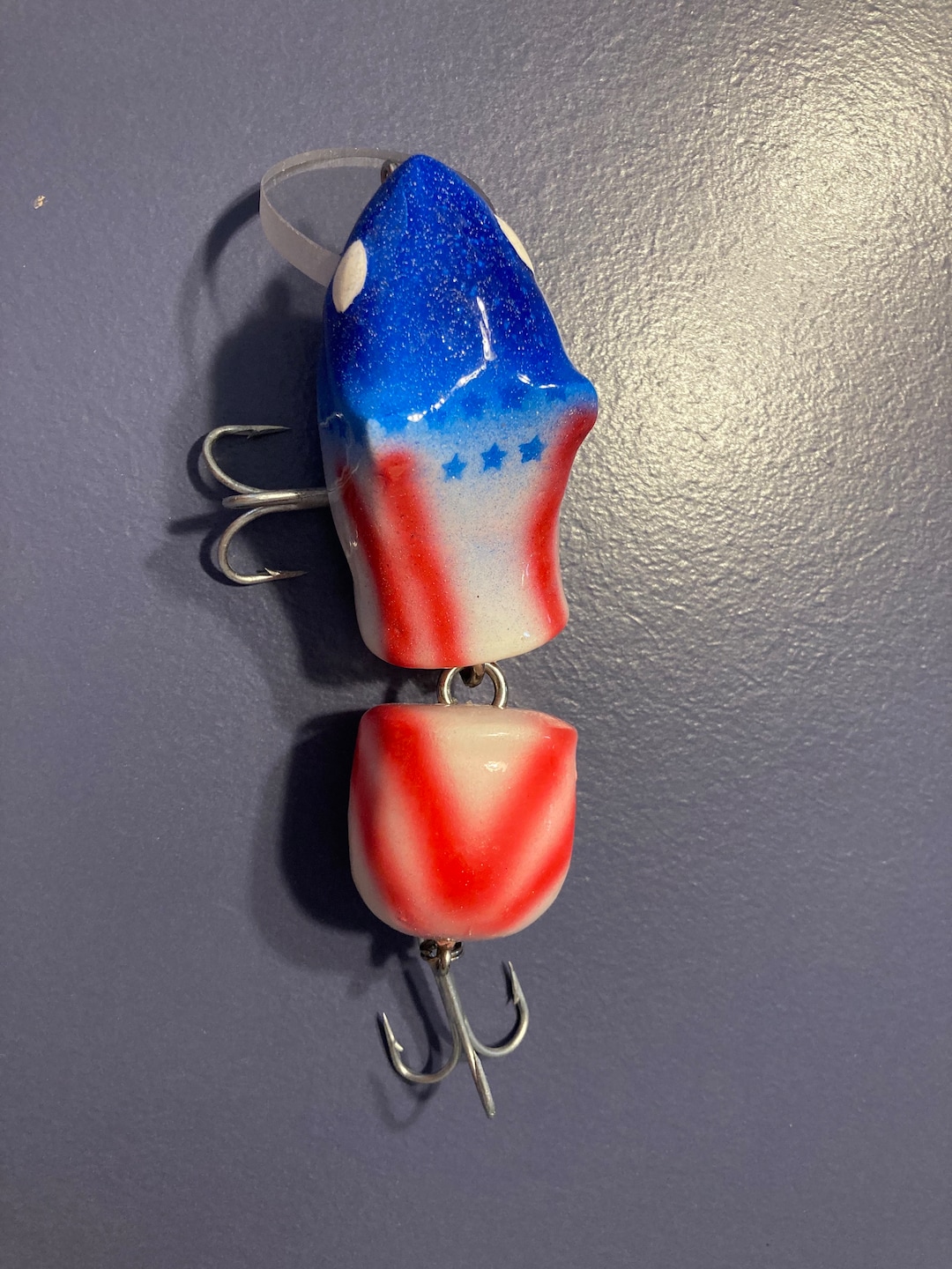 Custom Fishing Lure Hand Made Hand Painted Swimbait the Bandit Chipmunk ...