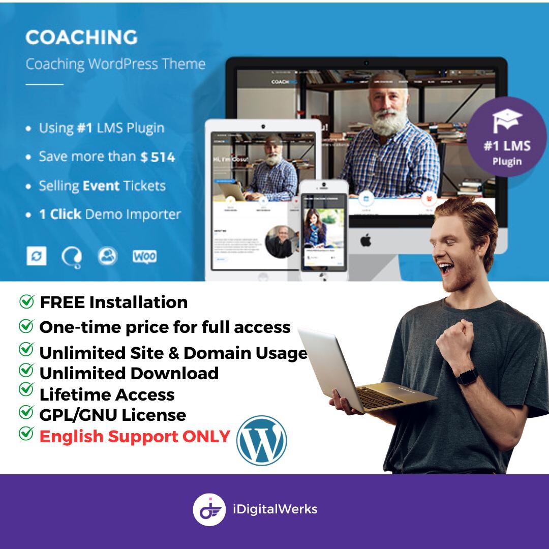 Colead - Coaching and Online Courses Wordpress Website Theme - Etsy