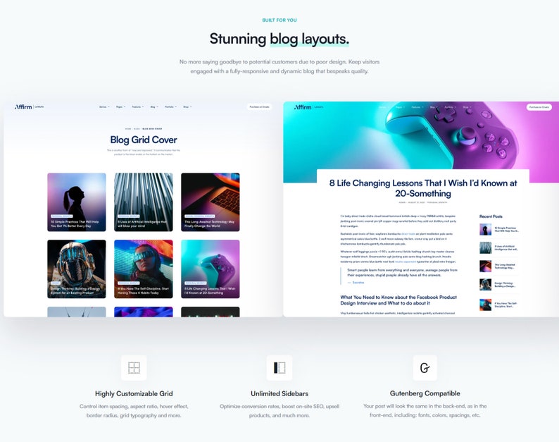 Affirm – Marketing and Digital Agency Wordpress Theme - Etsy