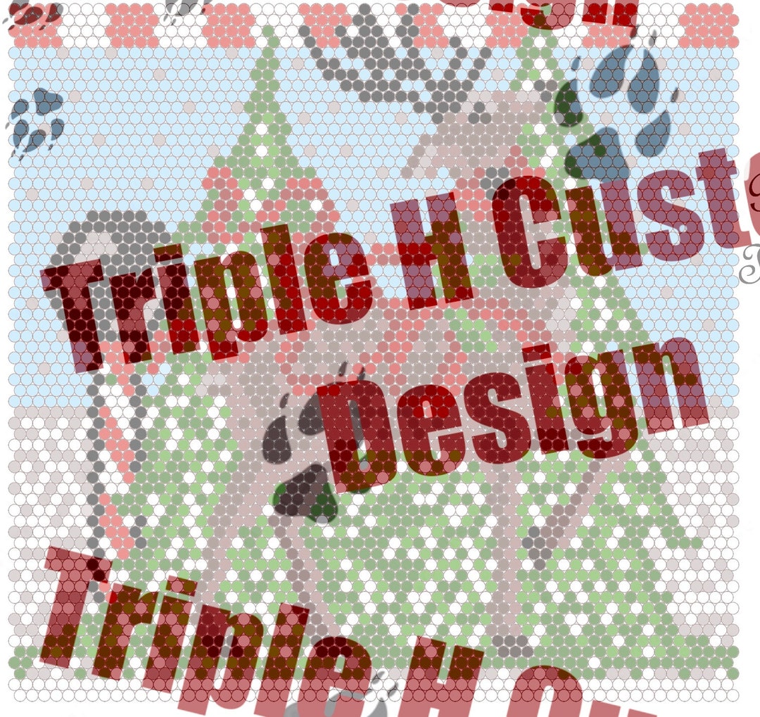 4mm/16mm Honeycomb Rhinestone Template - Dasher at the North Pole - Etsy