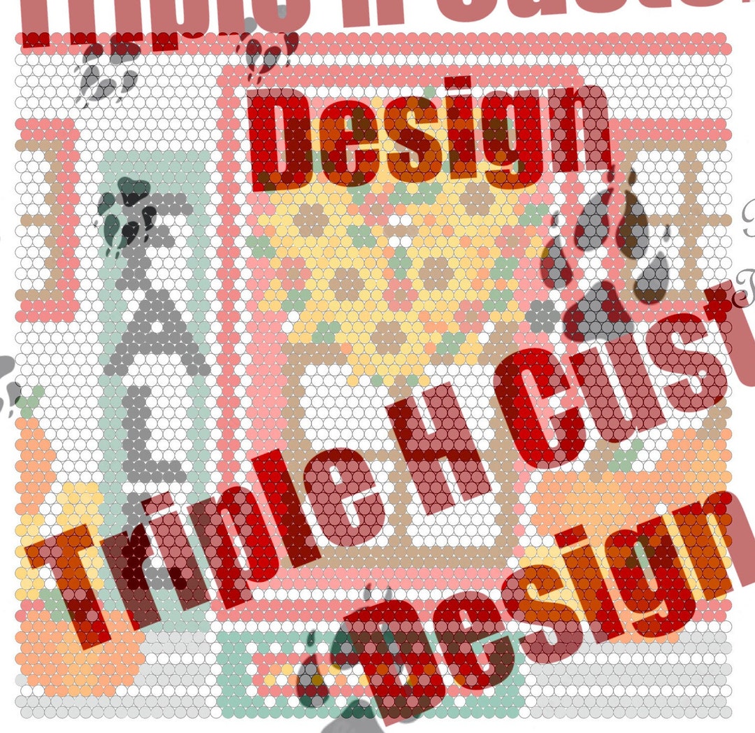 4mm / Ss16 Honeycomb Rhinestone Template - Welcome Fall - Etsy