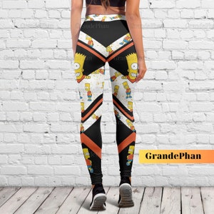 Bart Simpson Hoodie, Simpsons Family Hoodie, Womens Leggings, Cartoon ...