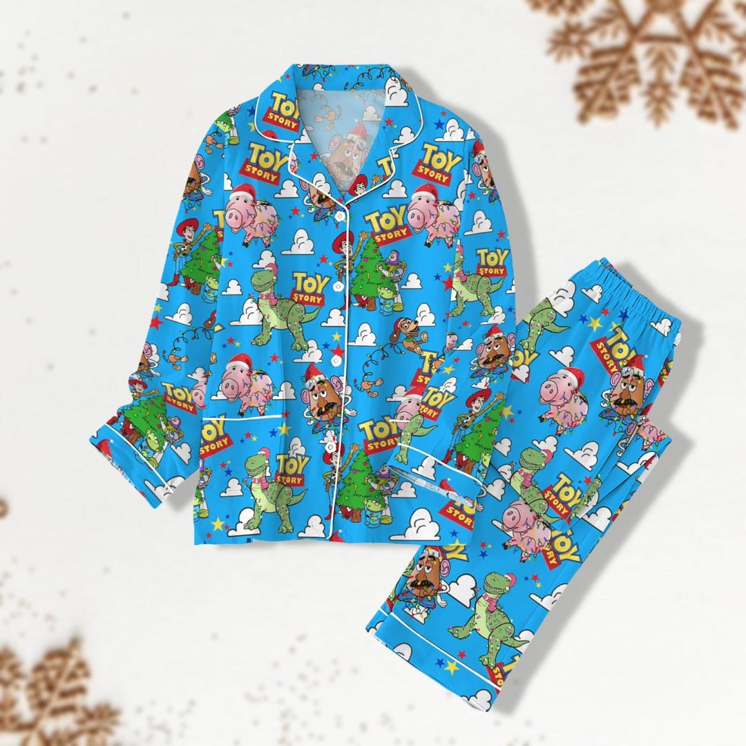 Disney Pixar Toy Story Christmas Pajamas, Disney Kids Pajamas ...