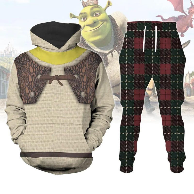 Shrek Man Costume - Etsy UK