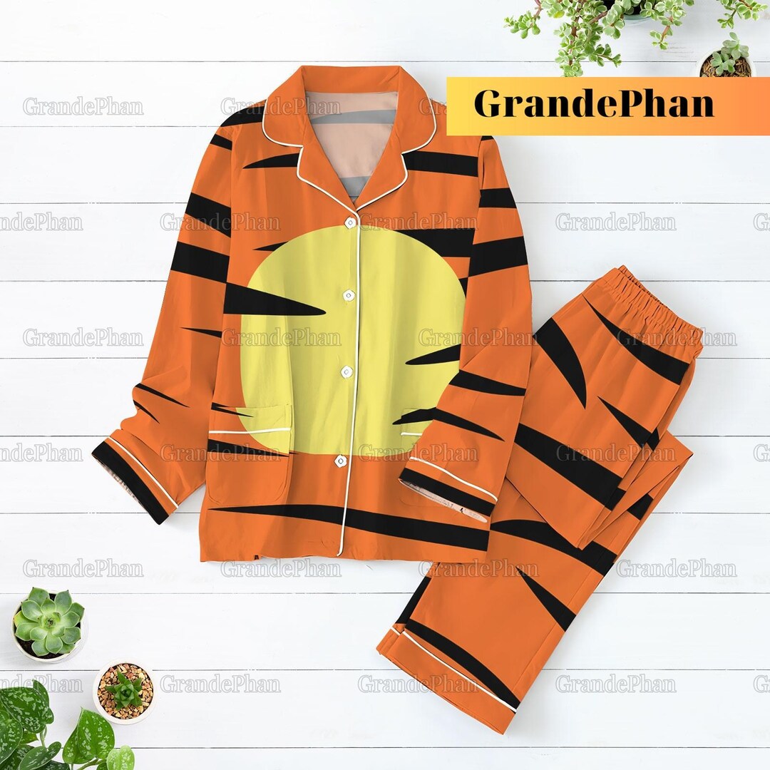 Christmas Winnie the Pooh Tigger Pajamas Set, Tigger Pajama, Womens ...