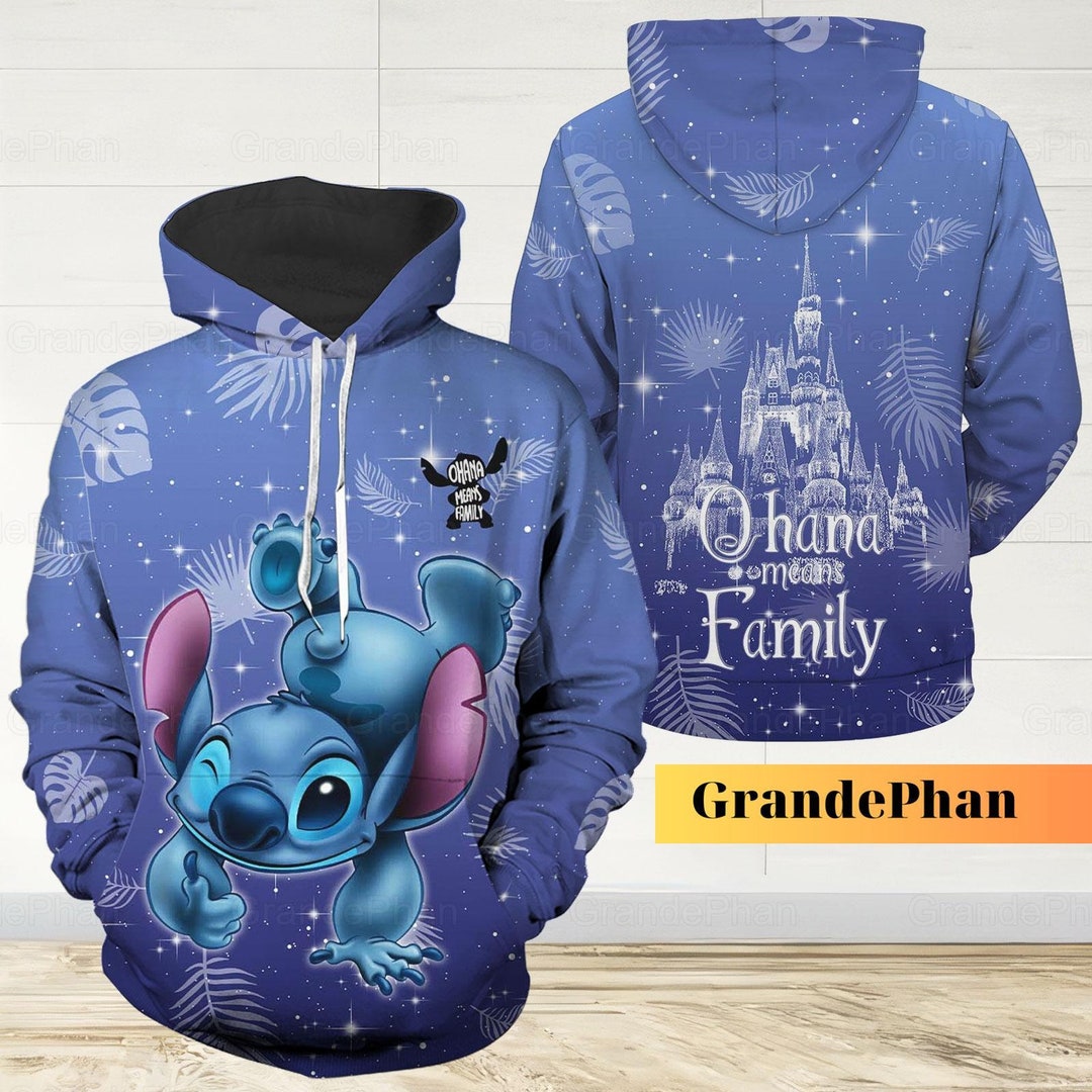 Disney Stitch Hoodie, Personalized Stitch Hoodie/legging, Stitch 3D All ...