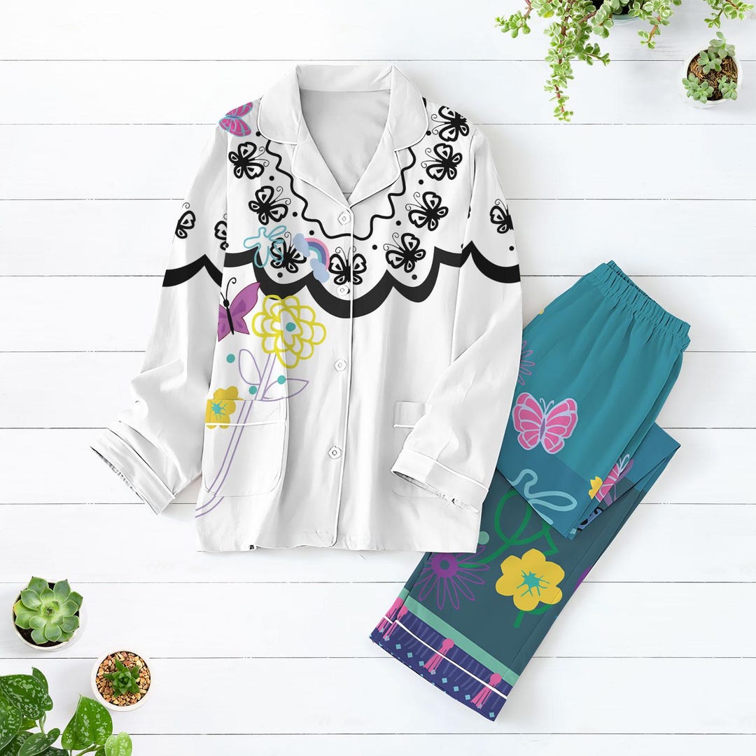 Mirabel Madrigal Costume Cosplay Pajamas Christmas, Encanto Pajamas ...