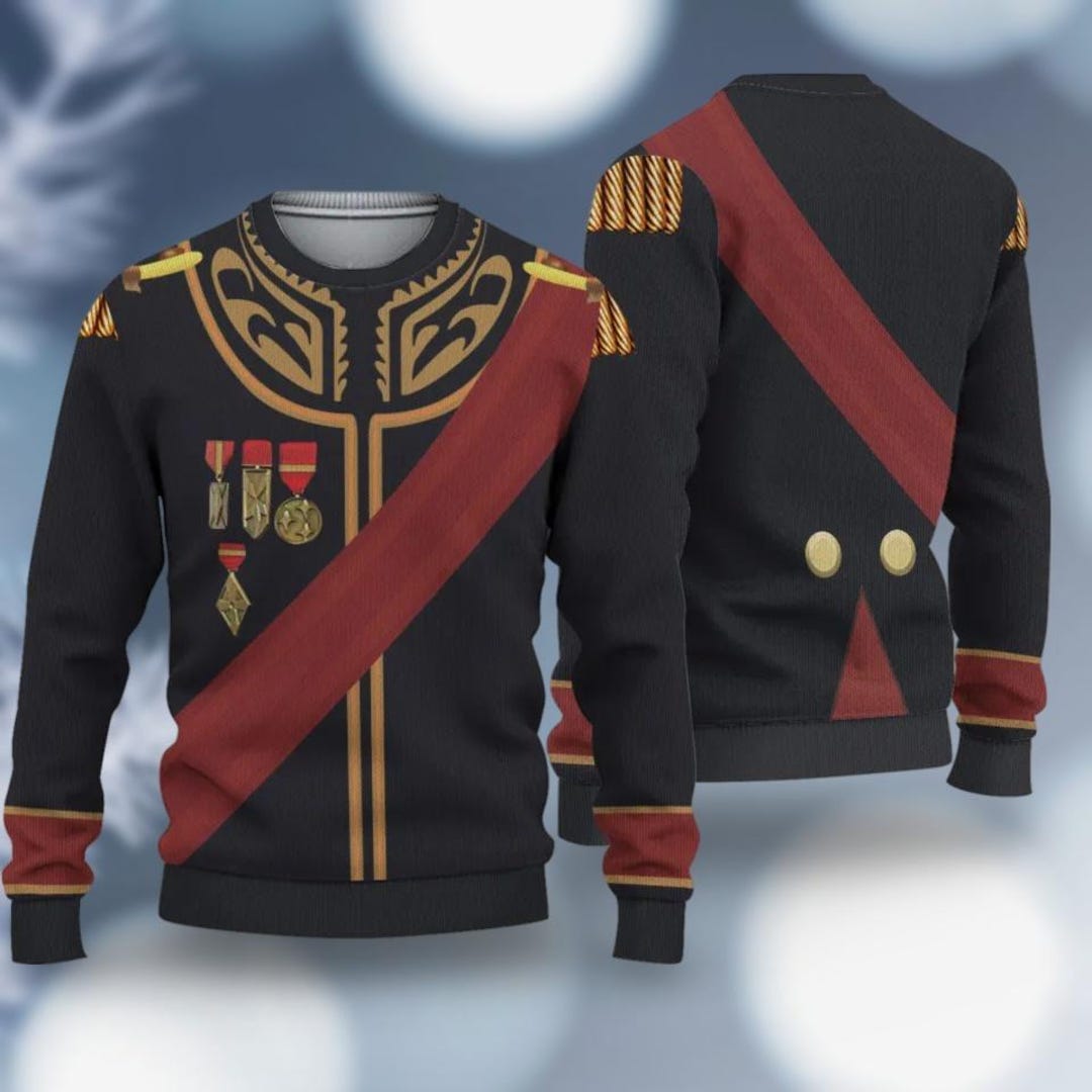 Frozen Duke of Weselton Costume Christmas Sweater, Christmas Frozen ...