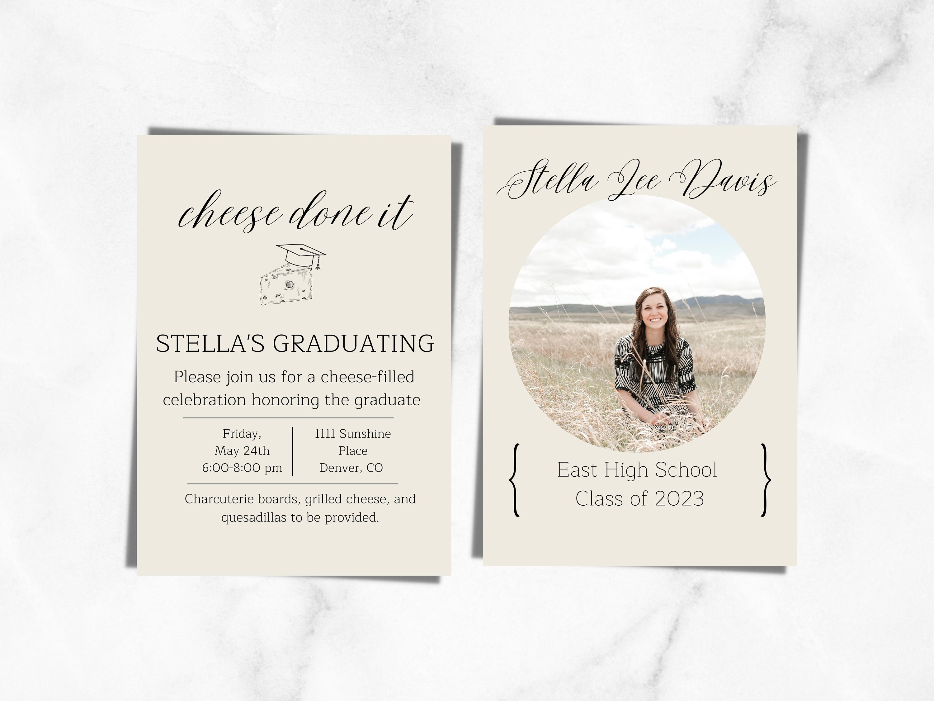 Funny College Graduation Announcements