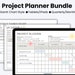 Digital Project Planner Pdf and Tracker Template for Goodnotes and Ipad ...