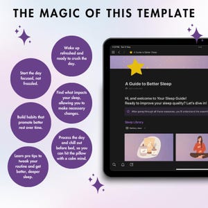 Sleep Tracker Notion Template Sleep Log Template Sleep Journal Sleep ...