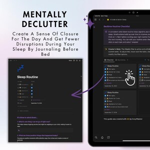 Sleep Tracker Notion Template Sleep Log Template Sleep Journal Sleep ...