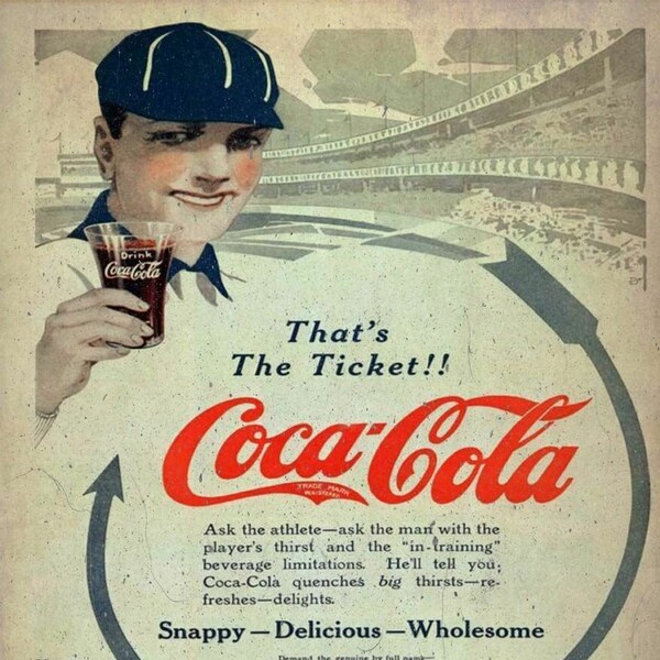 Coca Cola Baseball - Etsy