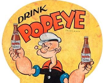 Metal Popeye Sign - Etsy