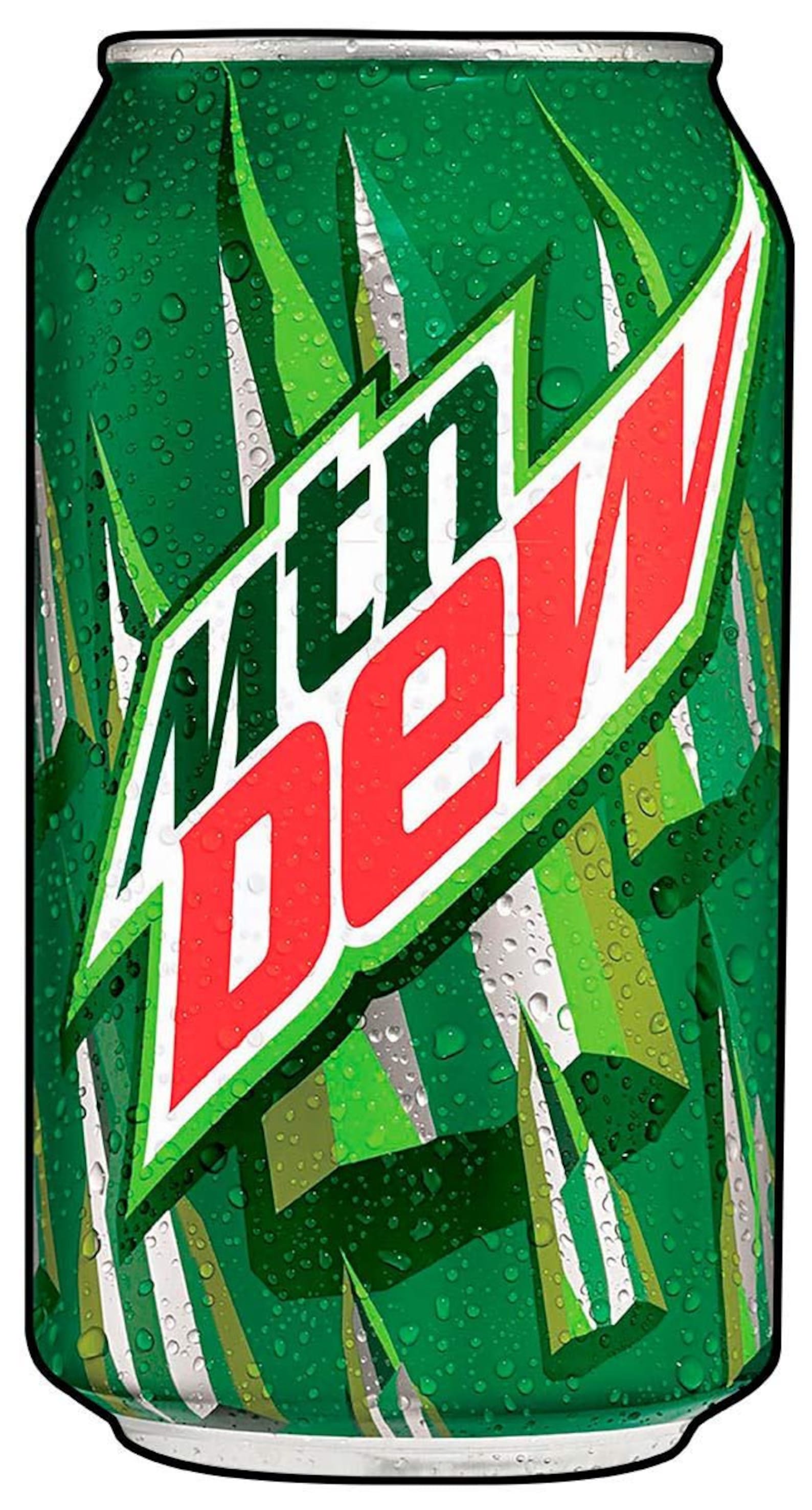 Mountain Dew Soda Pop Sweating Can 16 Heavy Duty USA Made Metal ...