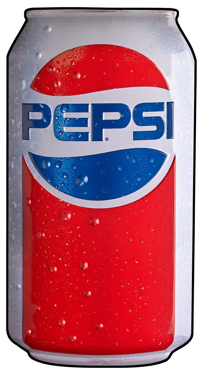 Pepsi Cola Soda Pop Sweating Can 16" Heavy Duty USA Made Metal ...