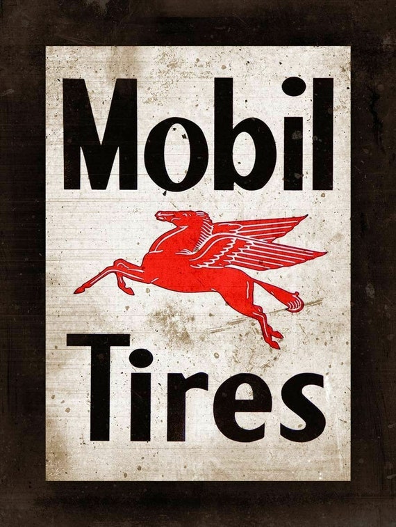 Mobil Gas Horse Logo