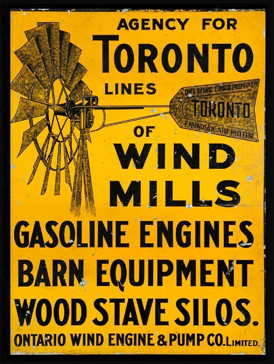 Toronto Lines Farming Barn Silos 16" Heavy Duty USA Made Metal ...