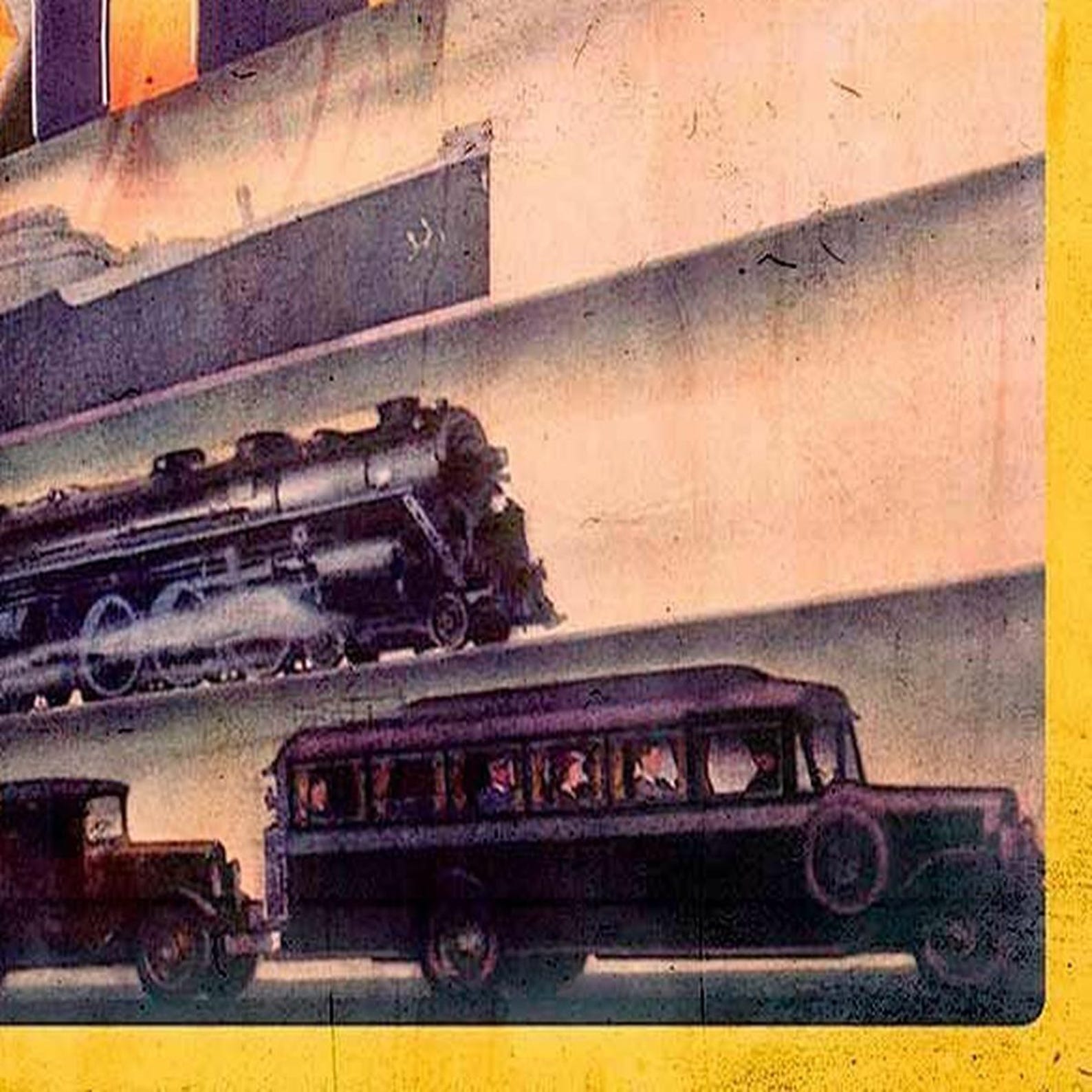 Goodyear Blimp Zeppelin Boat Car Train Truck 16" Heavy Duty USA Metal ...