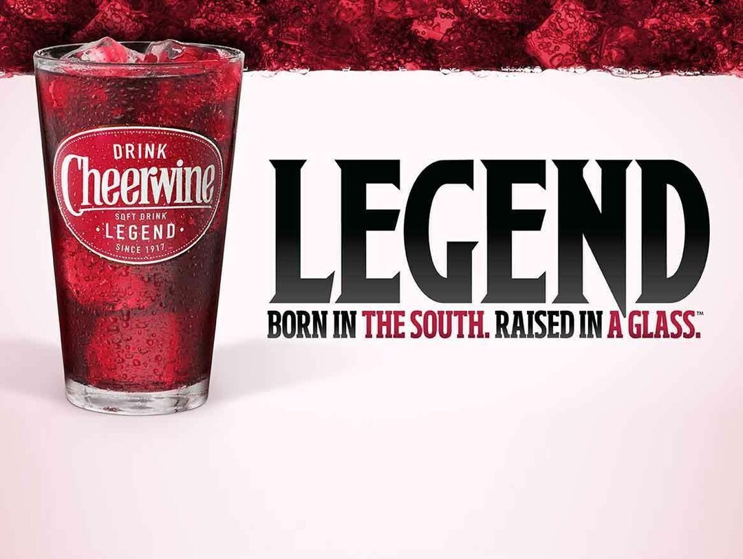Cheerwine Soft Drink 16 Heavy Duty USA Metal Soda Pop Legend ...