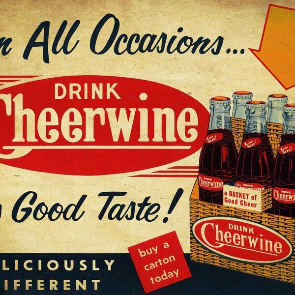 Cheerwine - Etsy
