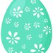 28 Easter Egg Clipart Designs: PNG & SVG. Spring Clipart, Cute Easter ...