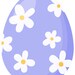 28 Easter Egg Clipart Designs: PNG & SVG. Spring Clipart, Cute Easter ...