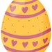 28 Easter Egg Clipart Designs: PNG & SVG. Spring Clipart, Cute Easter ...