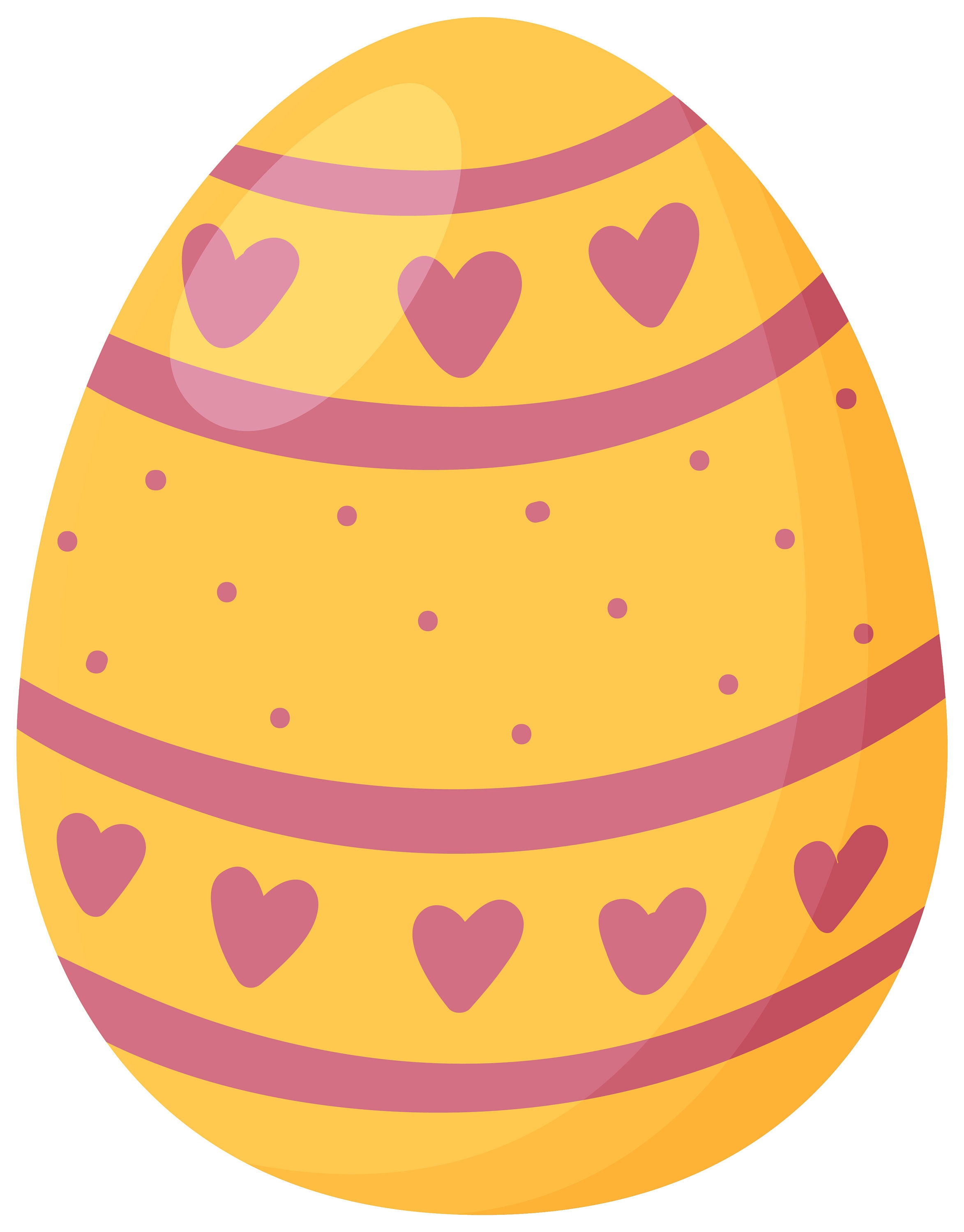 28 Easter Egg Clipart Designs: PNG & SVG. Spring Clipart, Cute Easter ...