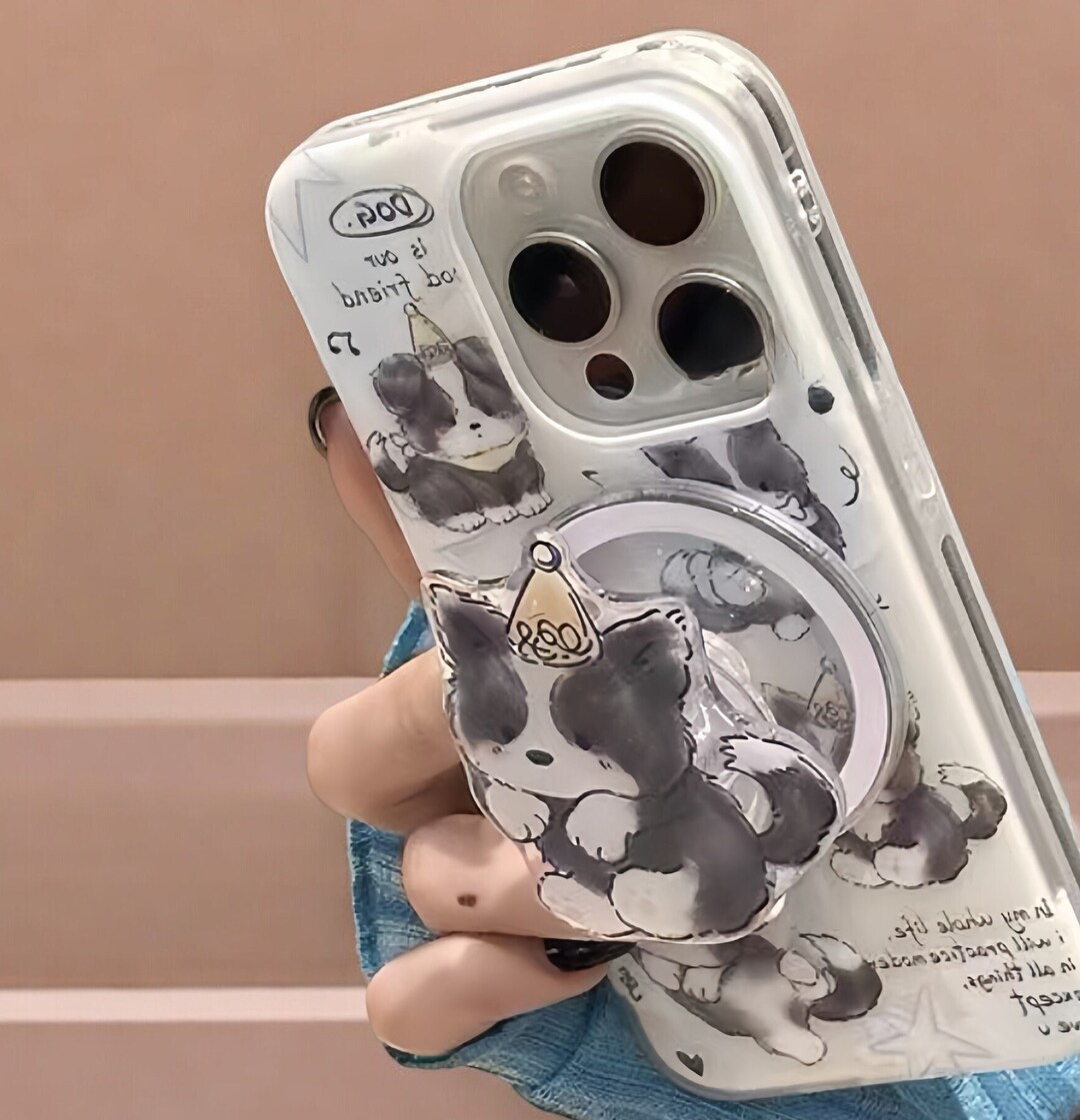 Cute Puppy Phone Case, Border Collie iPhone Case, iPhone 11 12 13 14 15 ...