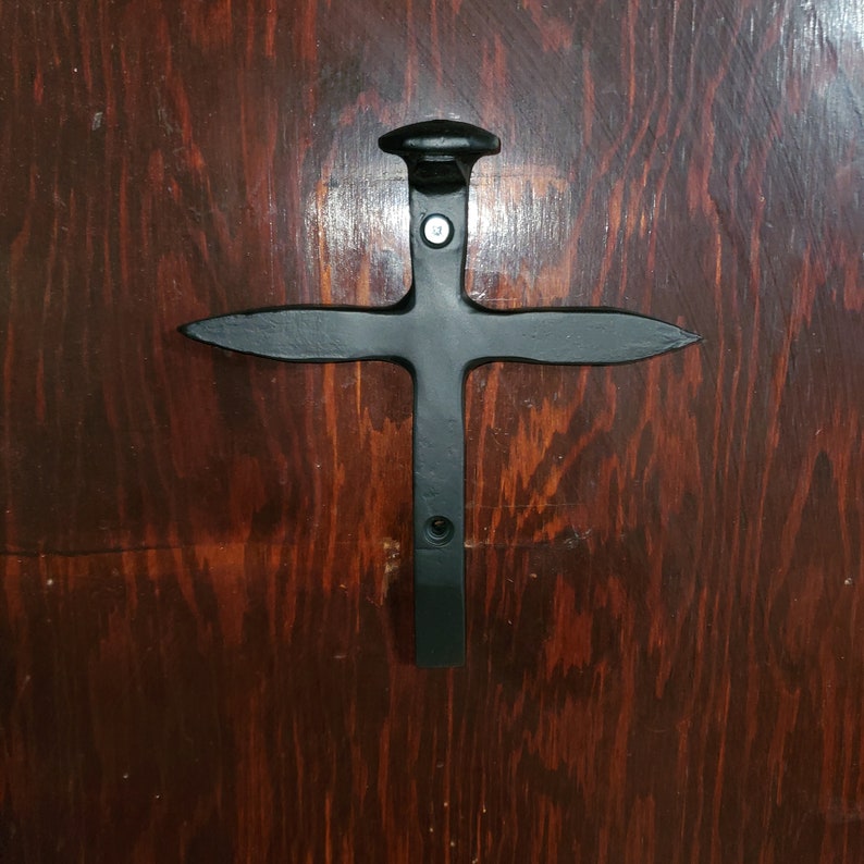 Railroad Spike Cross - Etsy