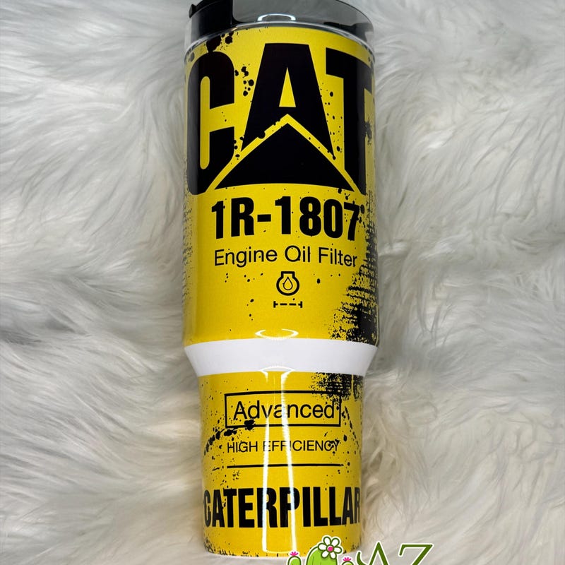 Cat Oil Filter Tumbler - Etsy