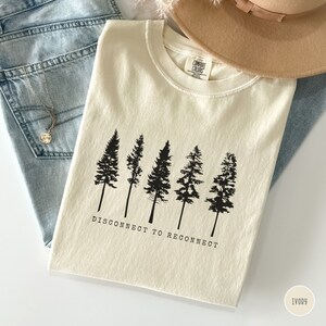 Wilderness Pine Tree Shirt Nature Inspired Granola Girl Shirt Nature ...