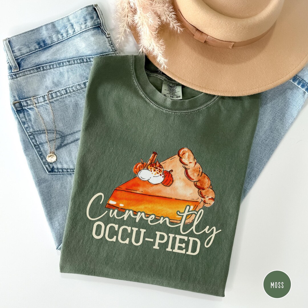 Comfort Colors® Thanksgiving Pie Shirt Pumpkin Pie Tshirt Funny ...
